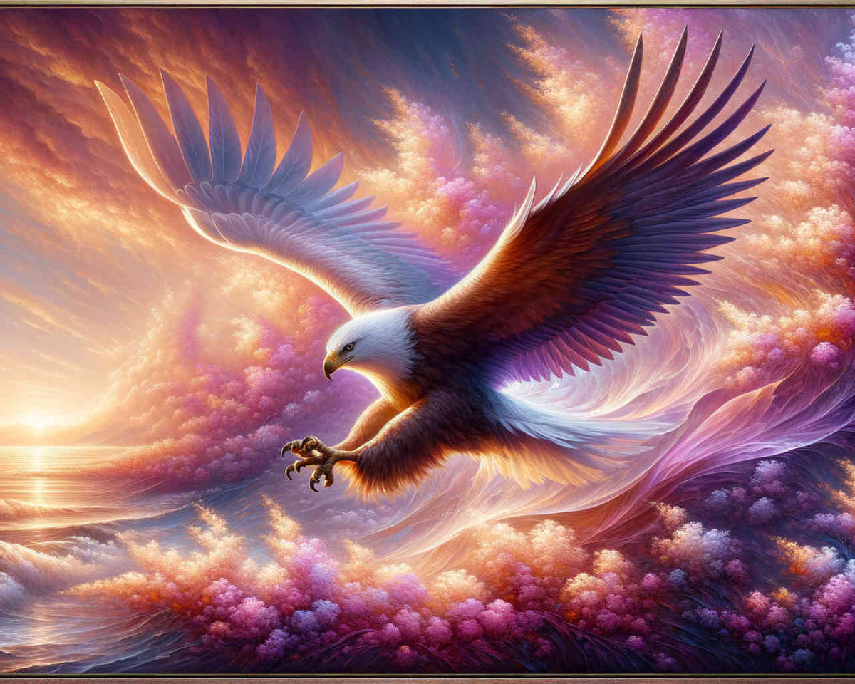 Diamond Painting - Adler im Anflug - Jetzt kaufen