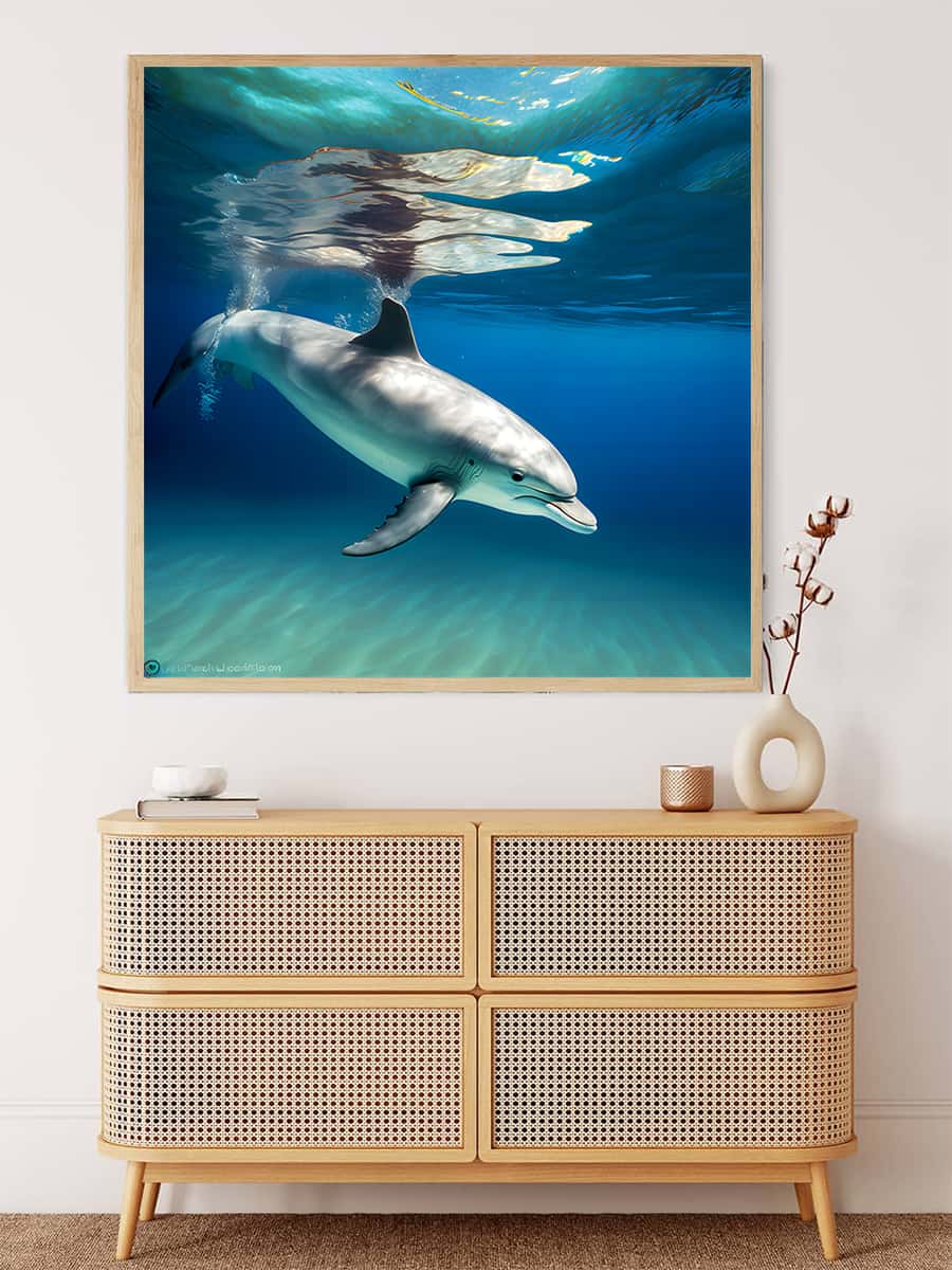 Diamond Painting - Delfin schwimmt - Jetzt kaufen